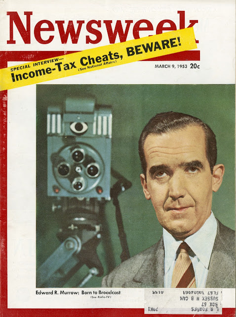 1953 Edward R Murrow Of Cbs Diplomat Poet Preacher